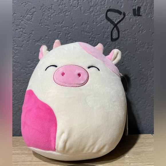 Toys | Squishmallows Caedyn The Cow 8 Stuffed Plush | Poshmark